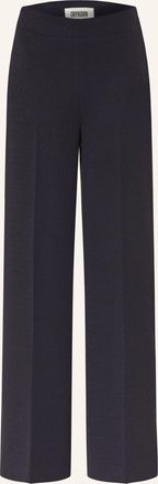 Drykorn Drykorn Marlenehose Before Mit Glitzergarn blau