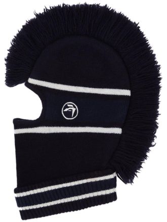 AMBUSH cagoule en maille à franges - Noir