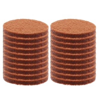 Artibetter CORHAD 100 St&uuml;ck Runde Baumwoll Duftpads f&uuml;r &Auml;therische &Ouml;le Nachf&uuml;llpads f&uuml;r Aroma Diffusoren Auto und Zuhause Saugf&auml;hige Aromapads f&uuml;r Medaillon und 