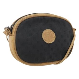 Fendi Pre-owned Canvas Cross Body Bag - - Pre-owned - Damen - Schwarzk - ONE SIZE