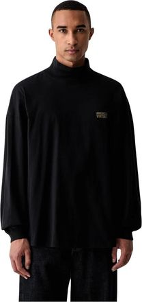 American Vintage Homme, Tops, Noir, Taille: M/L Gixy Manches Longues