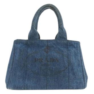 Prada Tote bag Pre-owned - Femme - Pre-owned - Bleu - Taille: ONE Size