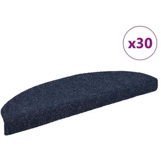 vidaXL Stufenmatten Selbstklebend 30 Stk. Blau 65x21x4 cm - Vidaxl