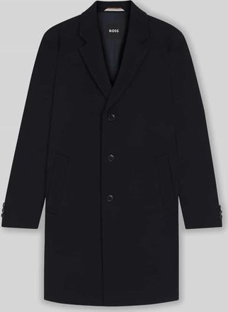 HUGO BOSS Slim Fit Wollmantel mit Reverskragen Modell HYDE