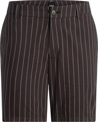 HUGO BOSS Homme, Shorts, Brun, Taille: W31 Cotton Bermuda