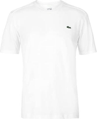 Lacoste Crew Neck T-shirt Homme, Blanc (001), XL