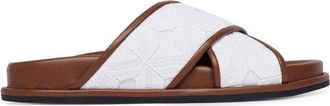 Max Mara Pantoletten Peonie 2616521019650 Wei&szlig;