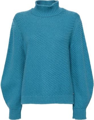 Chanel 2000s Pullover aus Wolle - Blau