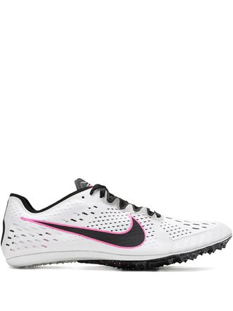 Nike Zoom Victory 3 Pure Platinum Pink Blast Sneakers - Grau