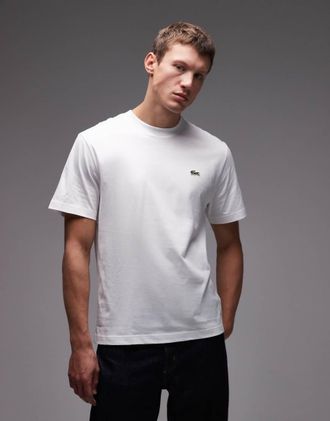 Lacoste T-Shirt in Wei&szlig;