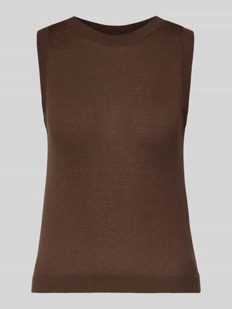 Max Mara Slim Fit Top aus Seiden-Leinen-Mix Modell DRIVA