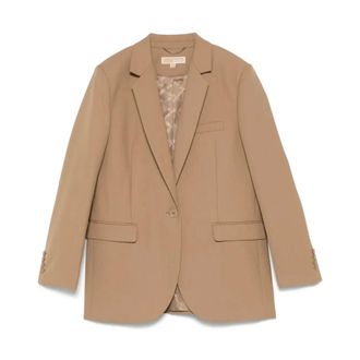 Michael Kors Casual Brauner Mensy Blazer - - Jackets - Damen - Braun - XL