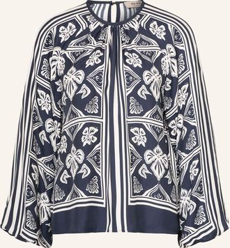 Mos Mosh Mos Mosh Blusenshirt Mmmilkey Aus Satin blau