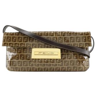 Fendi Pre-owned Plastic Schultertasche - - Pre-owned - Damen - Braun - ONE SIZE