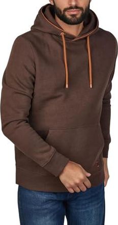 Riverso RIVSandro Sweat &agrave; capuche pour homme, coupe droite, marron, rouge, bleu, beige, noir, vert, S, M, L, XL, XXL, 3XL, 4XL, 5XL, marron fonc&eacute;, L