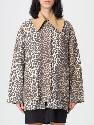 Ganni Jacke GANNI Damen Farbe Braun