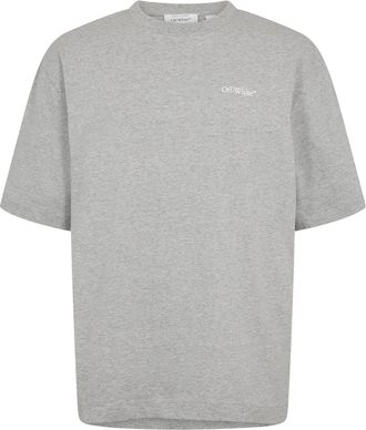Off-white Off White - T-Shirt f&uuml;r Herren (Hellgrau)