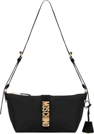 Moschino Femme, Sacs, Noir, Taille: ONE Size Sac Hobo en Nylon