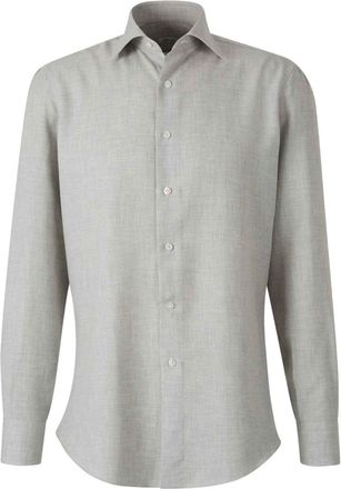 Fray Langärmeliges Hemd - Grau