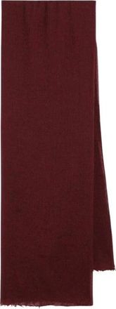 Destin Destin, Femme, Accessoires, Rouge, Taille: ONE Size &Eacute;charpe Rectangulaire L&eacute;g&egrave;re Textur&eacute;e