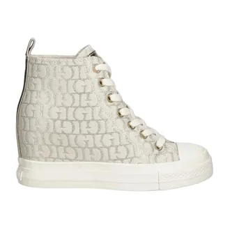 Guess Femme, Chaussures, Jaune, Taille: 39 EU Baskets montantes Sundae