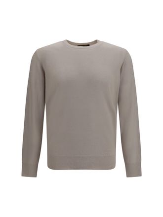 Loro Piana Mens Cashmere Sweater Grey Ice