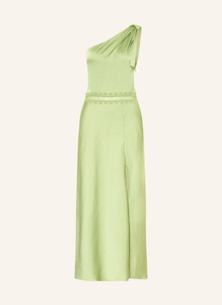 Claudie Pierlot Claudie Pierlot One-Shoulder-Kleid Aus Satin gruen