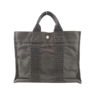 Herm&egrave;s Pre-owned Toile sacs-main - Femme - Pre-owned - Noir - Taille: ONE Size