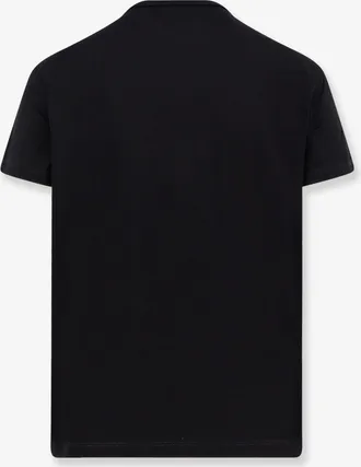 Maison Margiela Mens Cotton T-Shirt Black T-Shirts And Polos