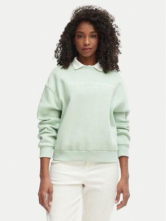 Tommy Hilfiger Sweatshirt WW0WW47831 Gr&uuml;n Regular Fit