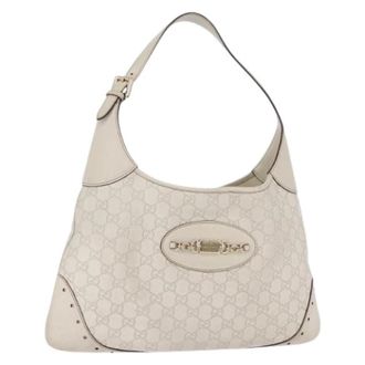 Gucci Pre-owned Vintage Schultertasche - - Pre-owned - Damen - Wei&szlig; - ONE SIZE