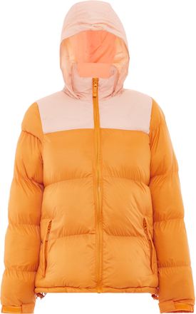 Mymo Wattierte Steppjacke Damen Orange Pfirsich