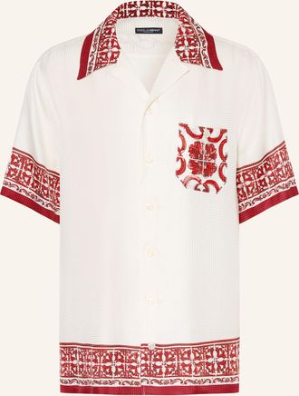 Dolce & Gabbana Resorthemd Comfort Fit weiss