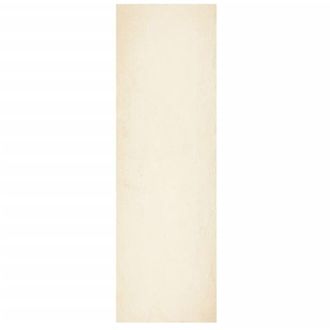 vidaXL Teppich HUARTE Kurzflor Weich und Waschbar Creme 80x250 cm vidaXL