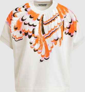 Essentiel Sweatshirt Jolies Blanc Multicolore