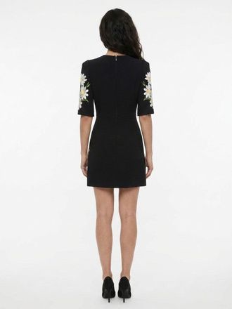 Dolce & Gabbana Womens Multicolor Wool Casual Dress