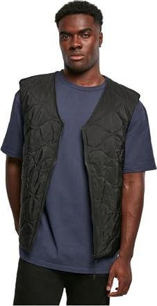 Urban Classics Zipped Gilet Veste, Black, XXL Femme