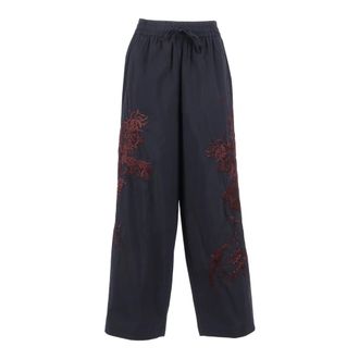 P.A.R.O.S.H. Ninja Wide Hosen - - Trousers - Damen - Schwarzk - S
