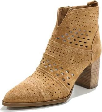 Alpe Bottines habillées en daim avec talon - 53851136 pour femme, brun clair, 38 EU