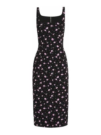 Dolce & Gabbana Robe Au Genou - Noir