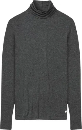 Closed Femme, Pulls, Gris, Taille: 42 FR Thin Turtleneck 95473