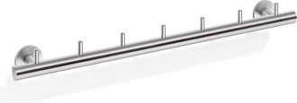 Zack 50673 ALTRO Garderobe, 7 Haken, Edelstahl matt