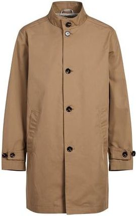 Pierre Cardin Imperm&eacute;able droit en coton m&eacute;lang&eacute;