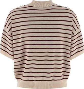 Rotate Polo Shirt - Cream