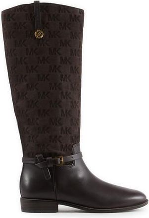 Michael Kors Bottes bi-mati&egrave;re en cuir