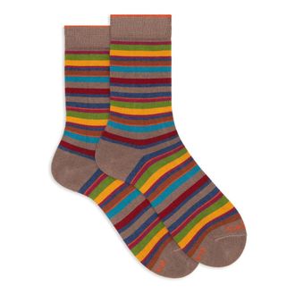Gallo Gallo, Femme, Sous-v&ecirc;tements, Multicolore, Taille: ONE Size Chaussettes Courtes en Coton et Cachemire