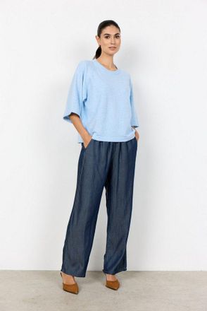 Soyaconcept Strickpullover SC-ORLEAN 1 aus Polyamid, Polyester und Elasthan, taillenbedeckende Passform