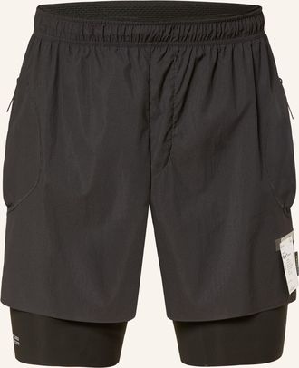 SATISFY Satisfy 2-In-1-Laufshorts Rippy Cordura schwarz