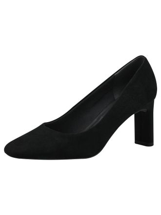Tamaris Damen Pumps Leder Blockabsatz; Black/schwarz; 36 EU