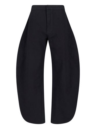 Alaia Wide-Leg Jeans Petal